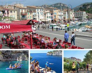 Cassis Tourist Office: Calanques, Cap Canaille, Cassis wine, between ...